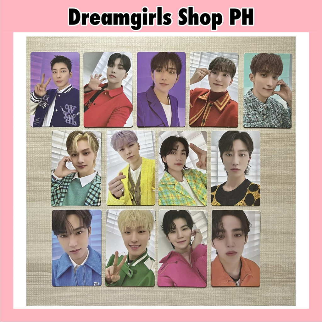 SEVENTEEN Tour Follow Official Trading Card Photocard Tingi Selfie ...