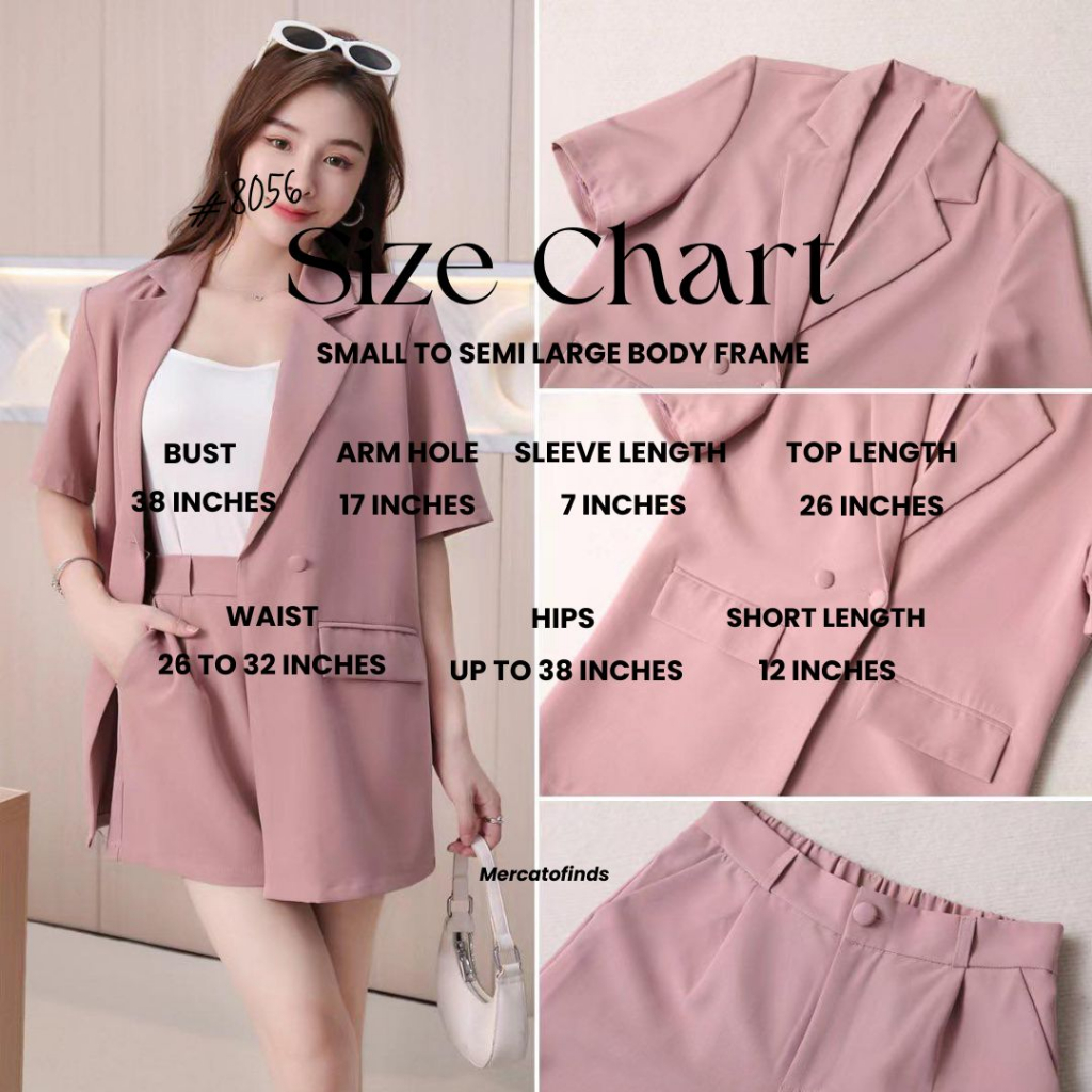 NEW COORDS BLAZER SET | Shopee Philippines
