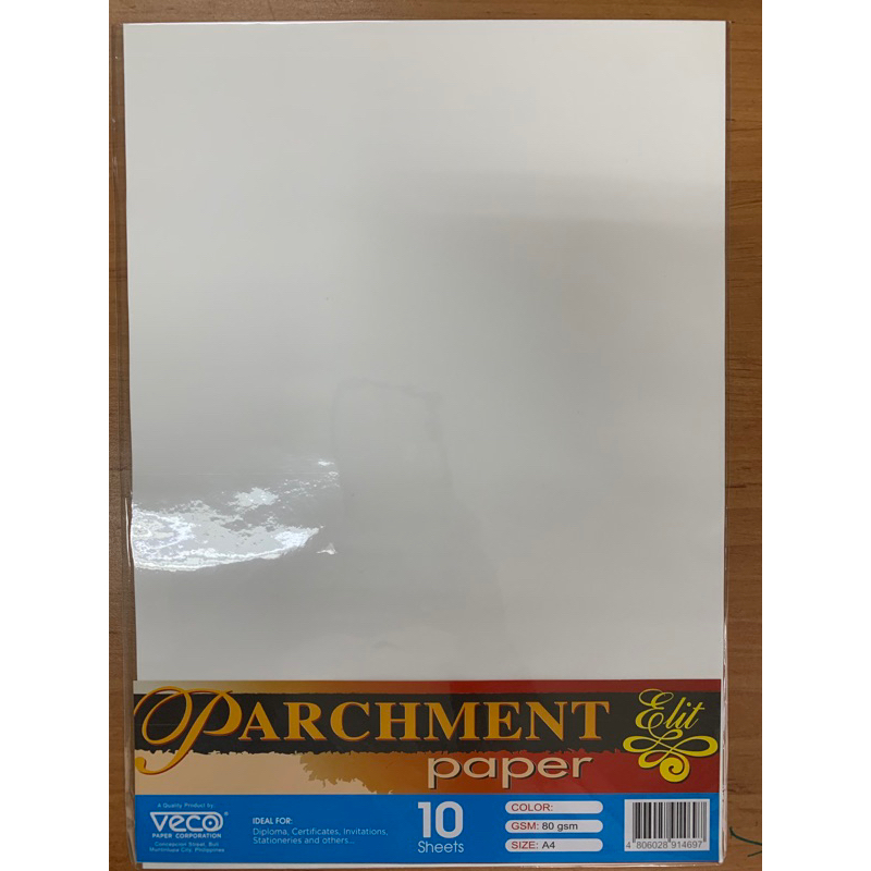 VECO Parchment paper A4 | Shopee Philippines