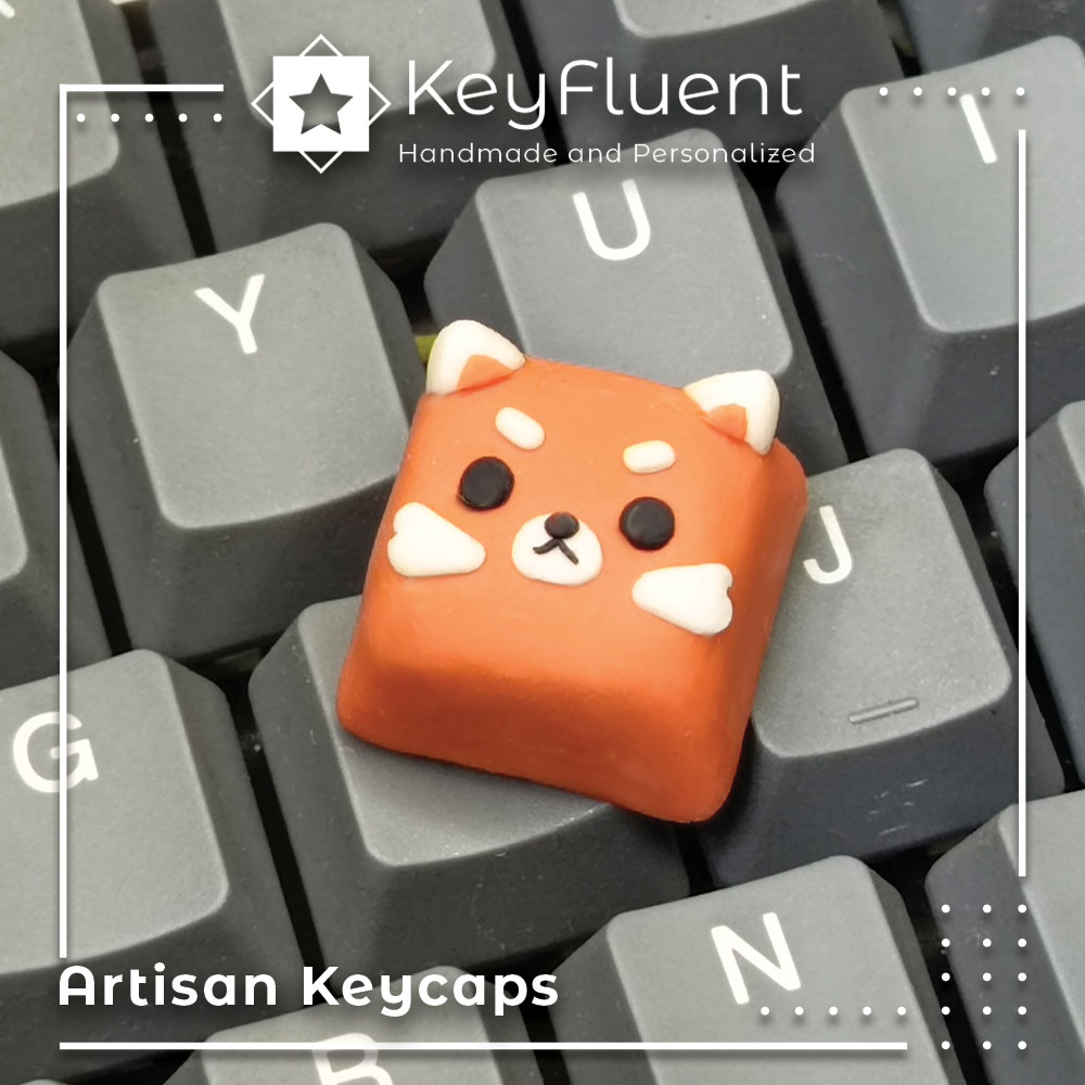 Artisan Keycap Red Panda Inspired | Shopee Philippines