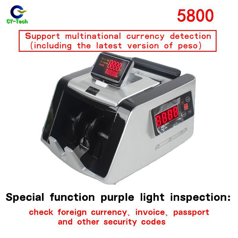 [XMT] automatic multi-currency money detector financial Bill counter ...