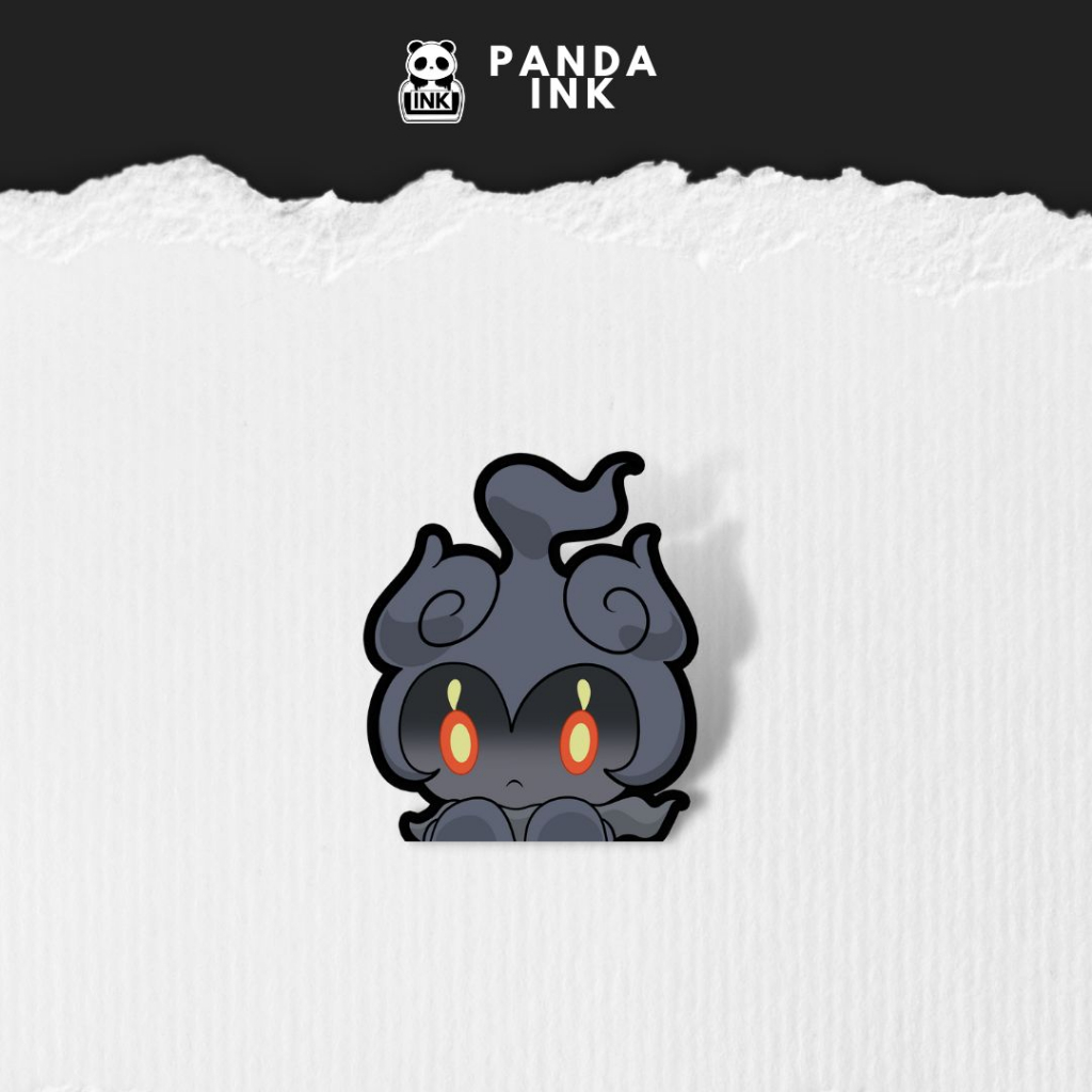 Pokemon Peeker Sticker Ghost Type Gengar Zorua Hisuian Mimikyu ...