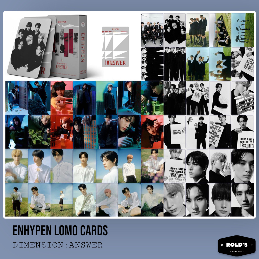 [55pcs/box] EN- Lomo Cards / Photo Cards KPOP | Shopee Philippines