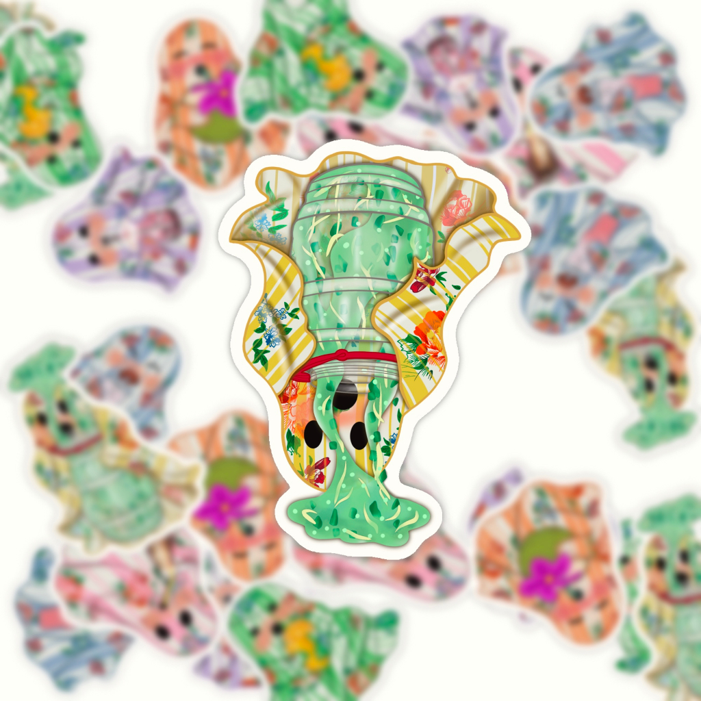 Drinking Classic Ghost Blanket Filipino kumot Vinyl Sticker Original ...