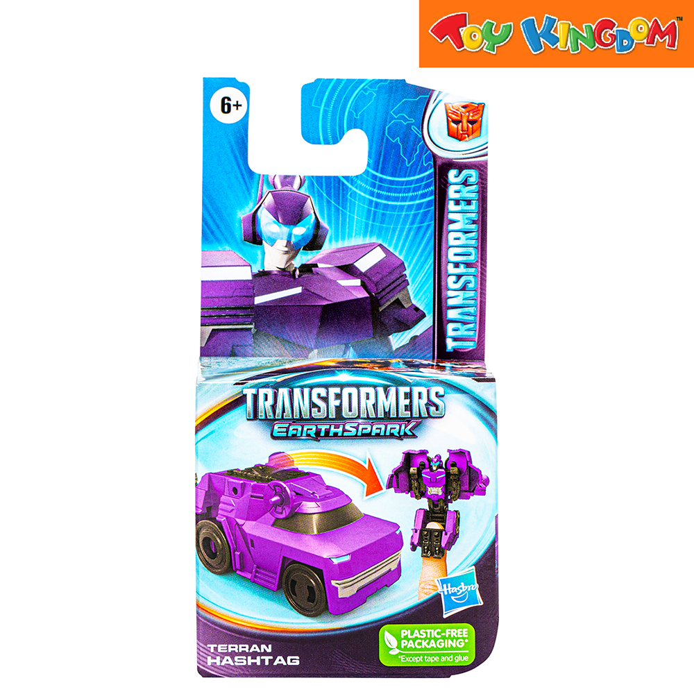 Transformers EarthSpark Tacticon Terran Hashtag Action Figure | Shopee ...