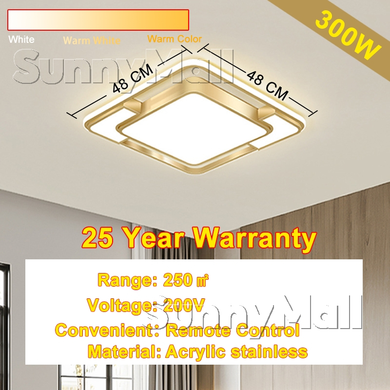 Nordic Ceiling Light Bedroom Center Light Ceiling Remote Control ...