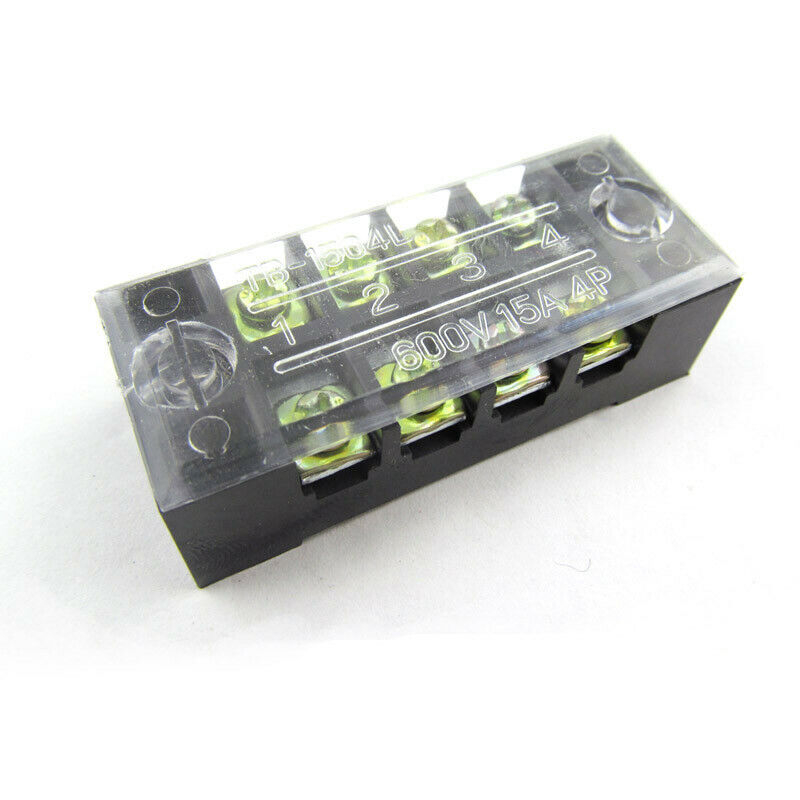 Terminal Block 600V 3 to 8 Slots 15A 25A Copper Molded Type Electrical | Shopee Philippines