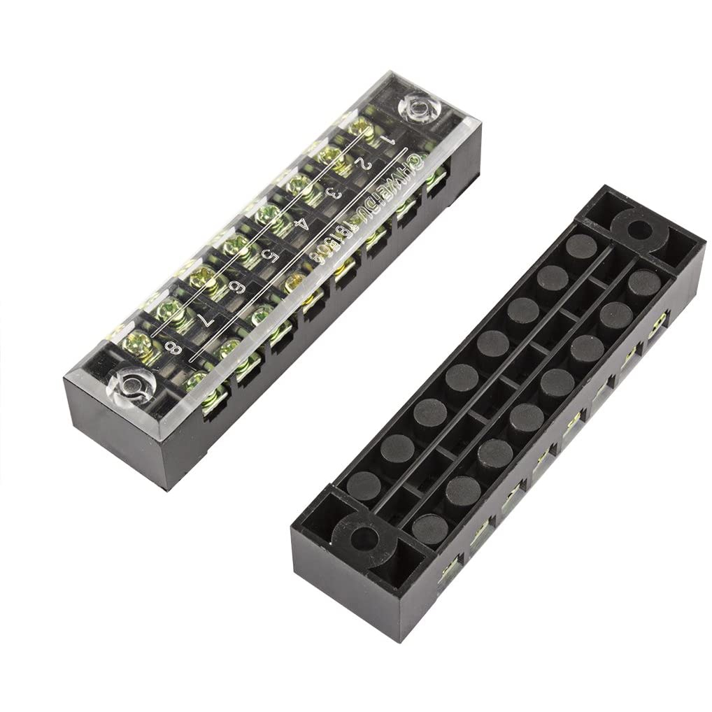 Terminal Block 600V 3 to 8 Slots 15A 25A Copper Molded Type Electrical | Shopee Philippines