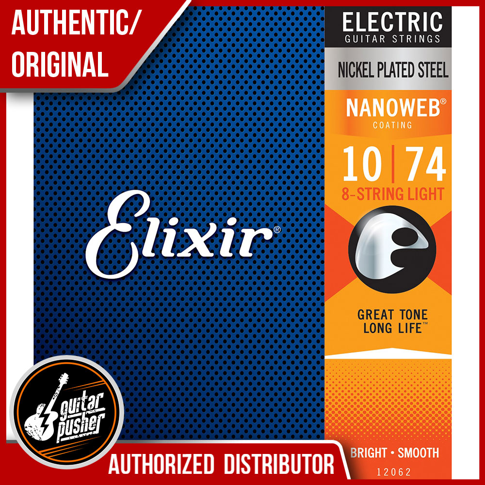 Elixir Electric Nickel Plated Steel Electric Guitar Strings With ...