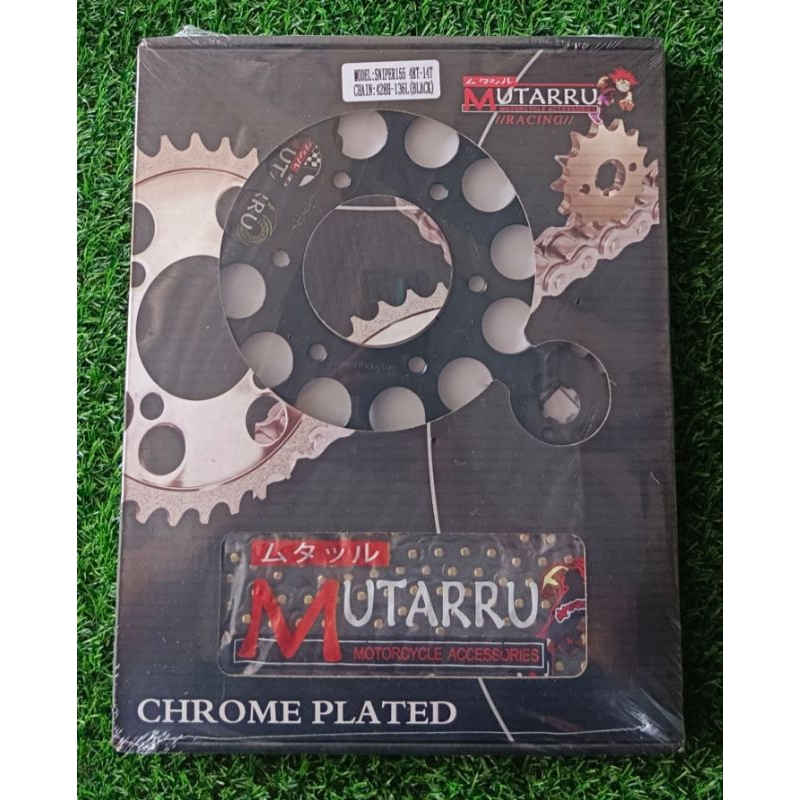 MUTARRU CHAIN SET 428 136L SNIPER 155/SNIPER 150 V1 V2 | Shopee Philippines