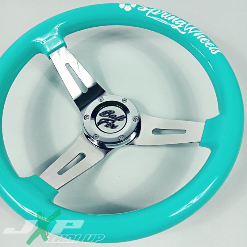 Elevo Ballfix Spring Wheels Mint Green Color Steering Wheel Made in ...