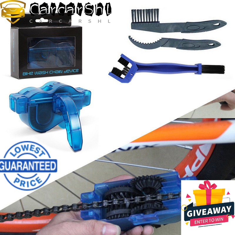 4 Pcs Bicycle Chain Cleaning Tool Set Mountain Bike Motorcycle Chain ...