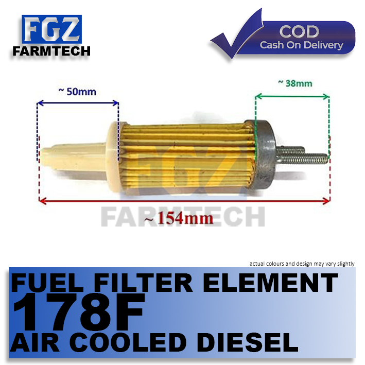 FUEL FILTER 178F 6HP 7HP CLEANER ELEMENT CARTRIDGE for AIR COOLED ...