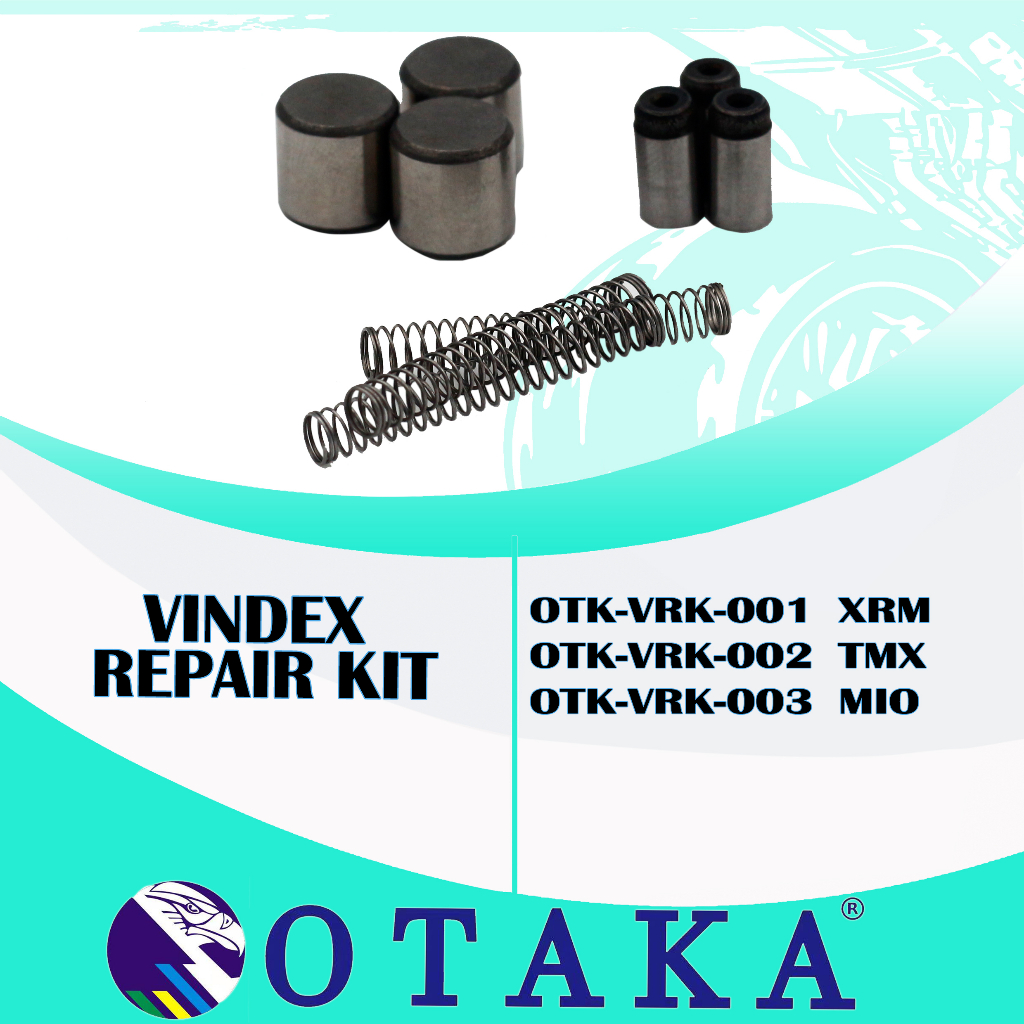(OTAKA) VINDEX REPAIR KIT FOR XRM /TMX / MIO MOTORCYCLE | Shopee ...