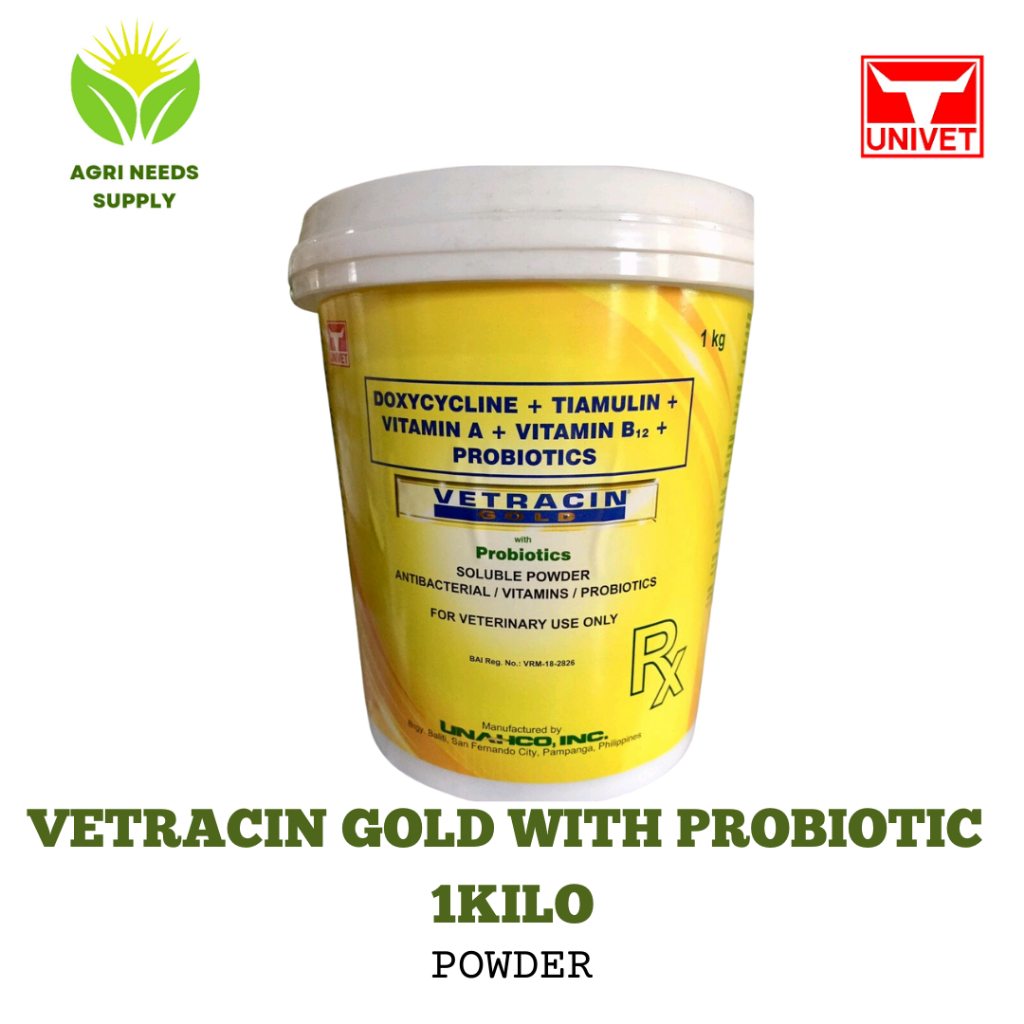 Vetracin Gold with probiotic 1kilo | Shopee Philippines