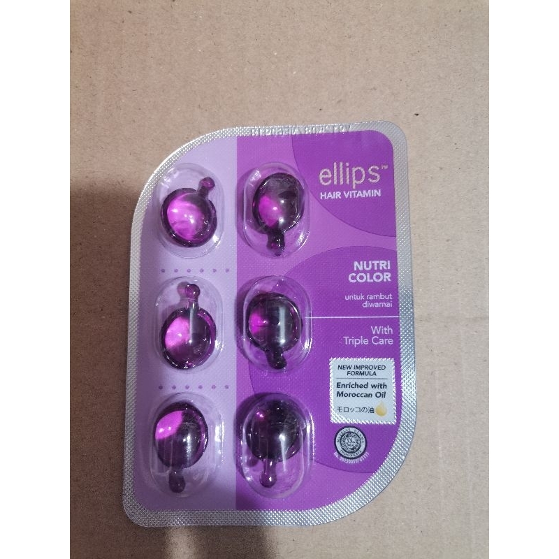 ellips Hair Vitamin with Heat protection | Shopee Philippines