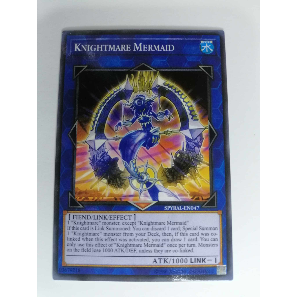Knightmare Mermaid Yugioh [CLASS A] | Shopee Philippines