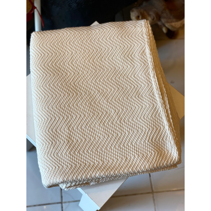 Inabel handwoven double size | semi-king blanket with clean edge ...