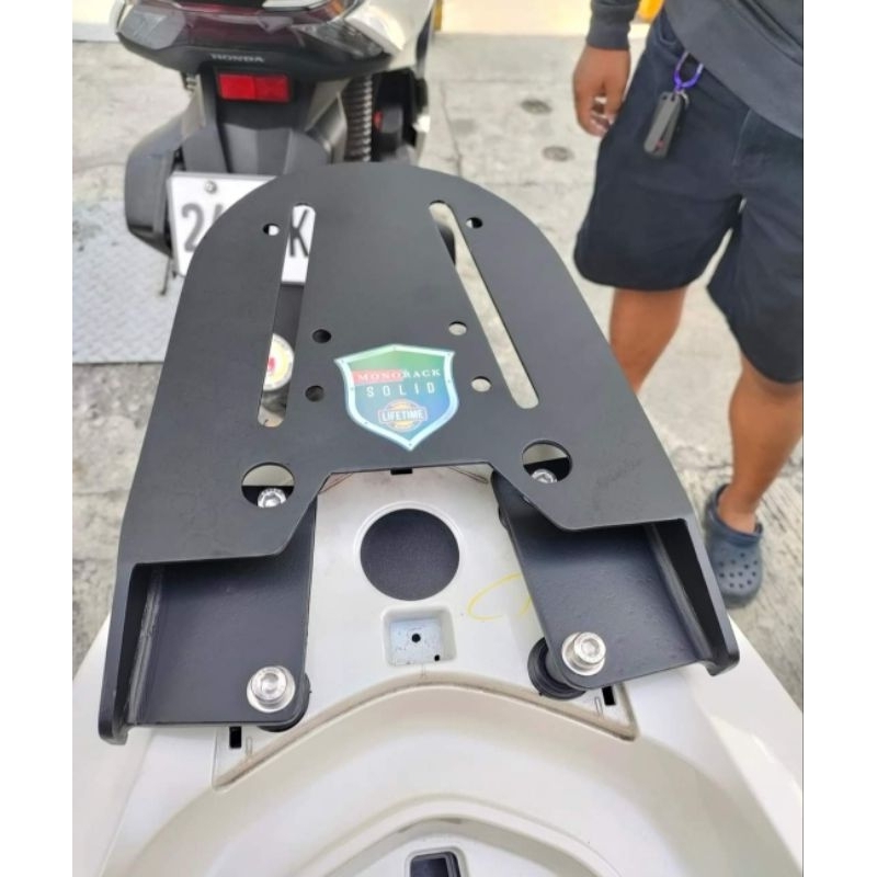 HONDA PCX 150/160 SOLID MONORACK BRACKET | Shopee Philippines