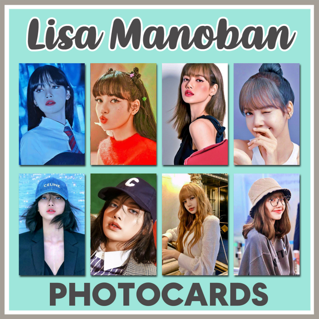 BP Lisa Photocards (PART 1) - 400 gsm | Shopee Philippines