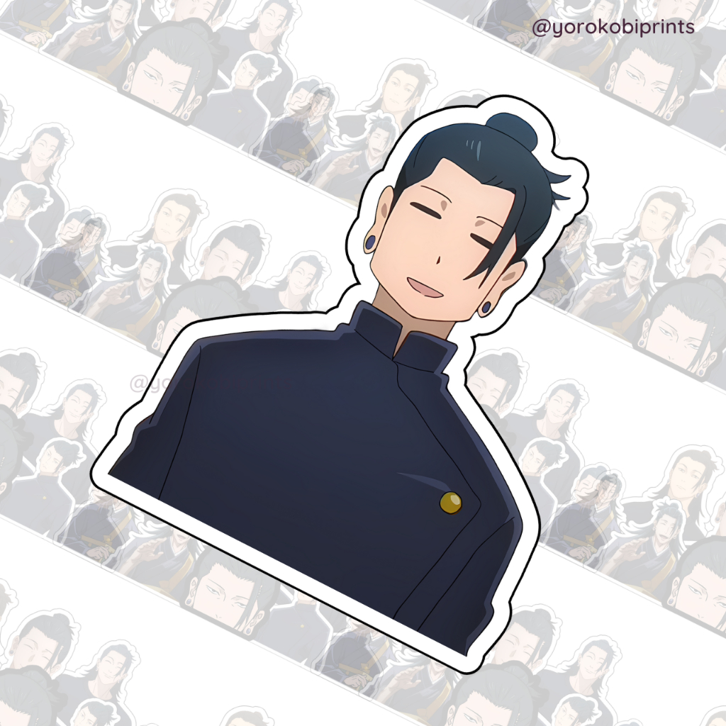 Suguru Geto - Jujutsu Kaisen - Peeker, Icon - Waterproof Laminated ...