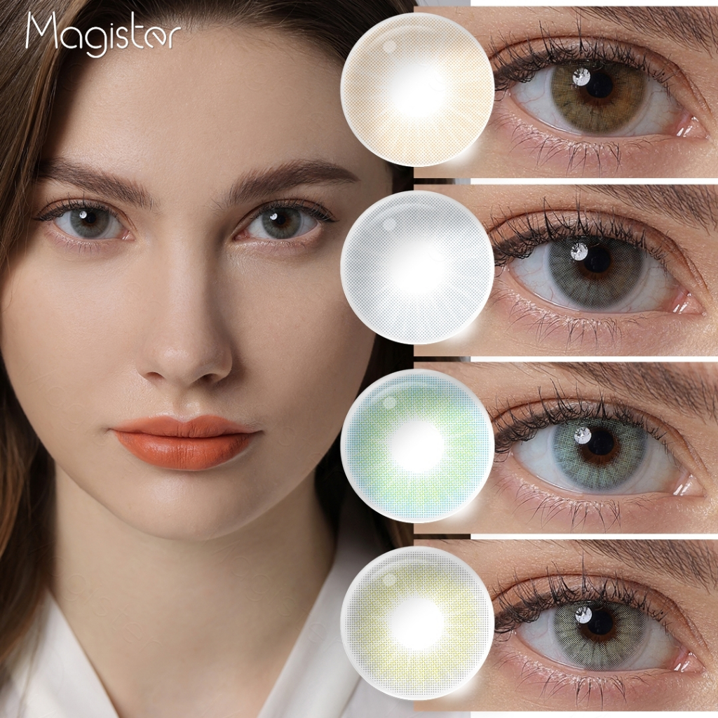 Magister Contact Lenses Yearly Use QUEEN Colored Contact Lens 1Pair ...