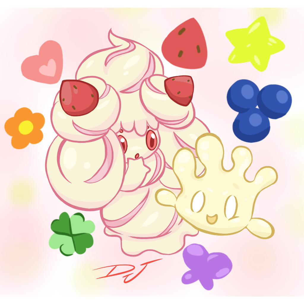 Milcery & Alcremie Pokemon Cards TCG ( 8th Gen Pokemon) | Shopee ...