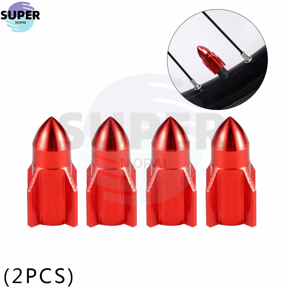 Motorcycle 1 Pair Rocket Shaped Motorcycle / Bicycle Wheel Tire Air ...
