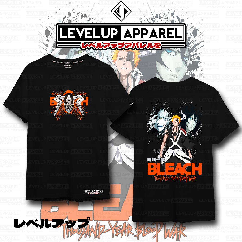 Ichigo Kurosaki Thousand Year Blood War Bleach Anime Shirt | Shopee ...