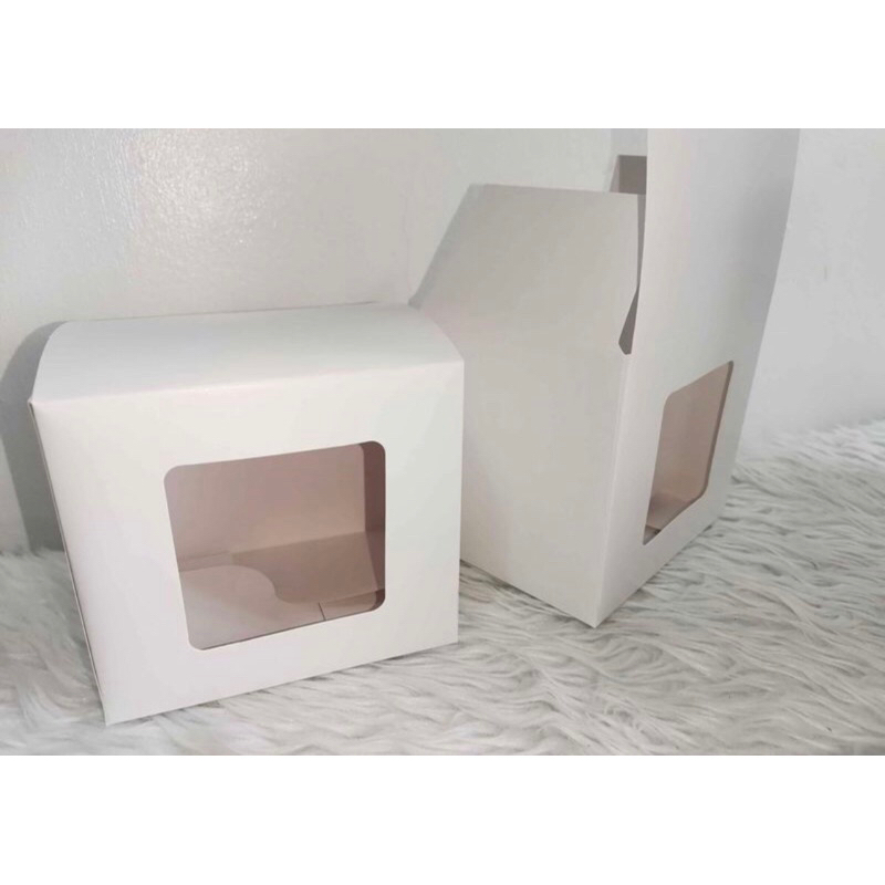 Mug Box with Window (10 pieces 25 pieces / 50 pieces) | Shopee Philippines