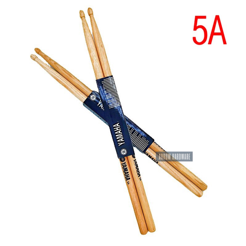 Professional Wooden Drum Sticks 5A 7A YAMAHA Oak Wood Drumsticks Set ...