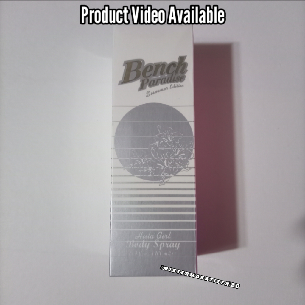Bench Paradise Hula Girl Body Spray 100ML | Shopee Philippines