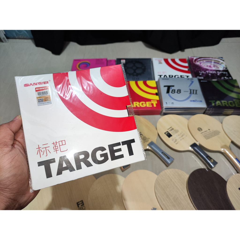 Sanwei Target Rubber original target table tennis rubber | Shopee ...