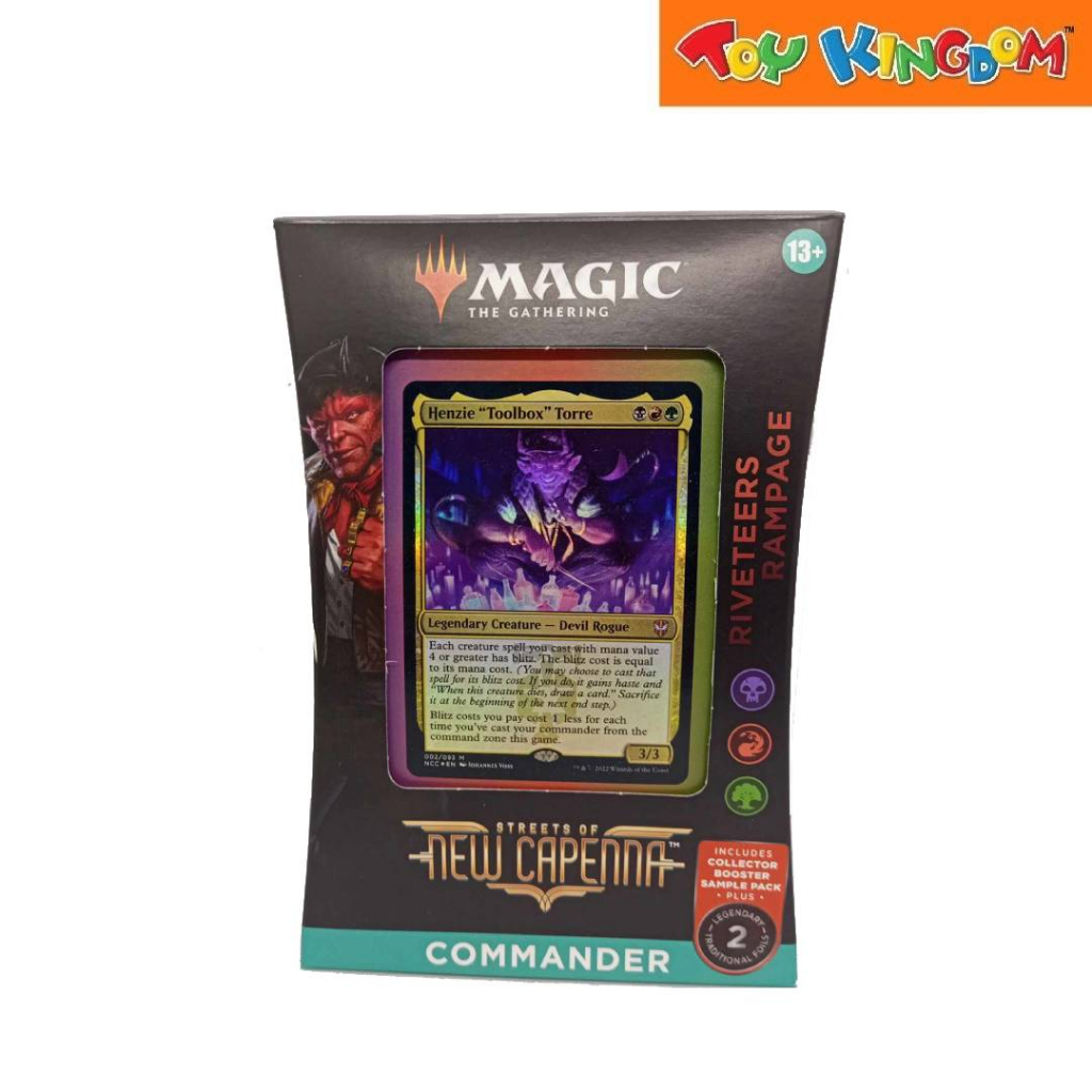 Magic The Gathering New Capenna Commander Deck Riveteer's Rampage | Shopee Philippines