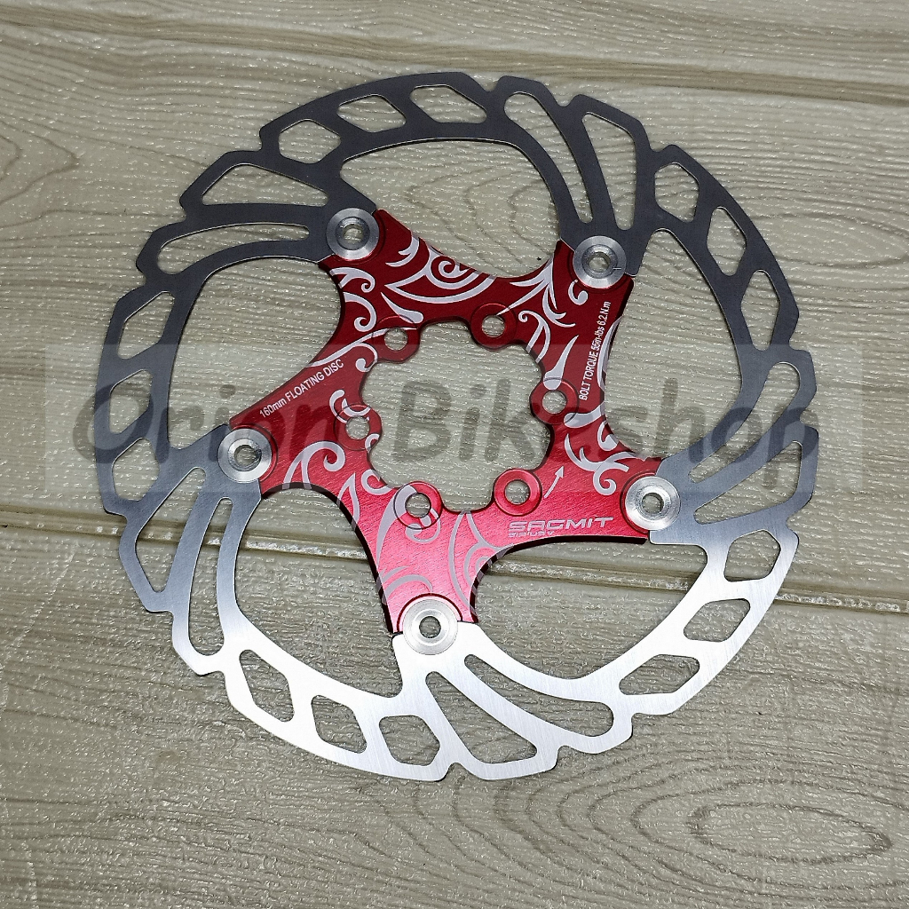 Sagmit Floating Rotor Colored Red Blue Gold Black 160mm 180mm MTB ...