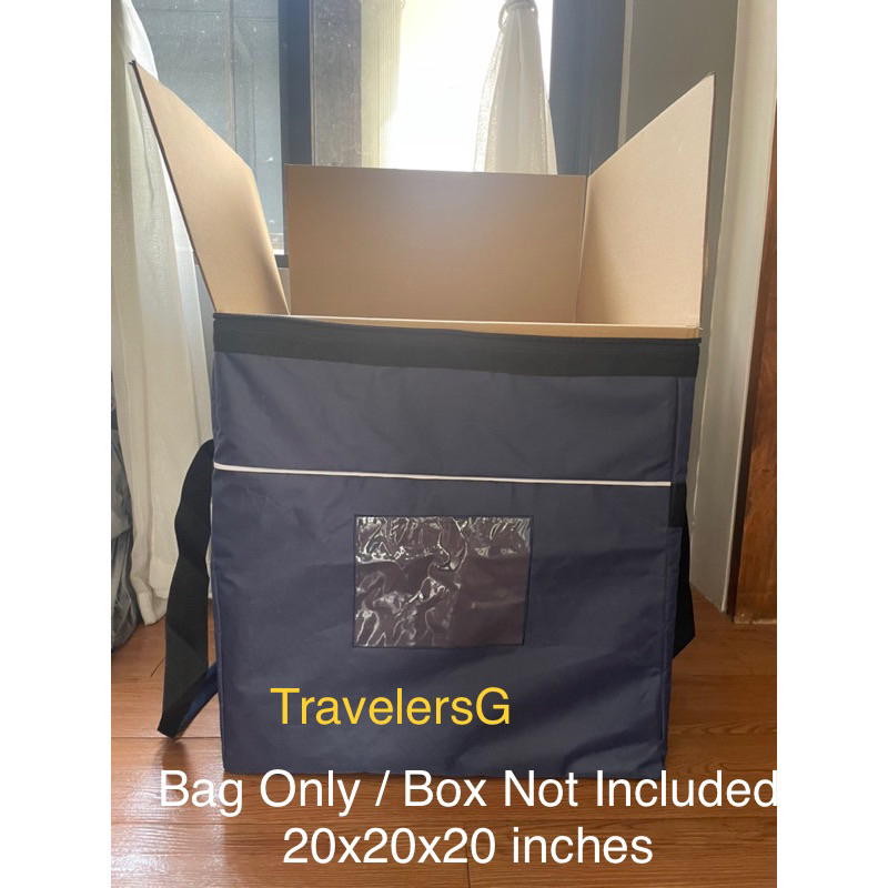 Balikbayan Box Cover Black Heavy Duty 20x20x20 inches On hand, we ship ...