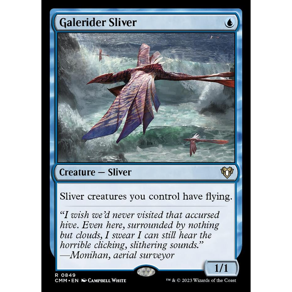 Galerider Sliver - Commander Masters (CMM) | Shopee Philippines