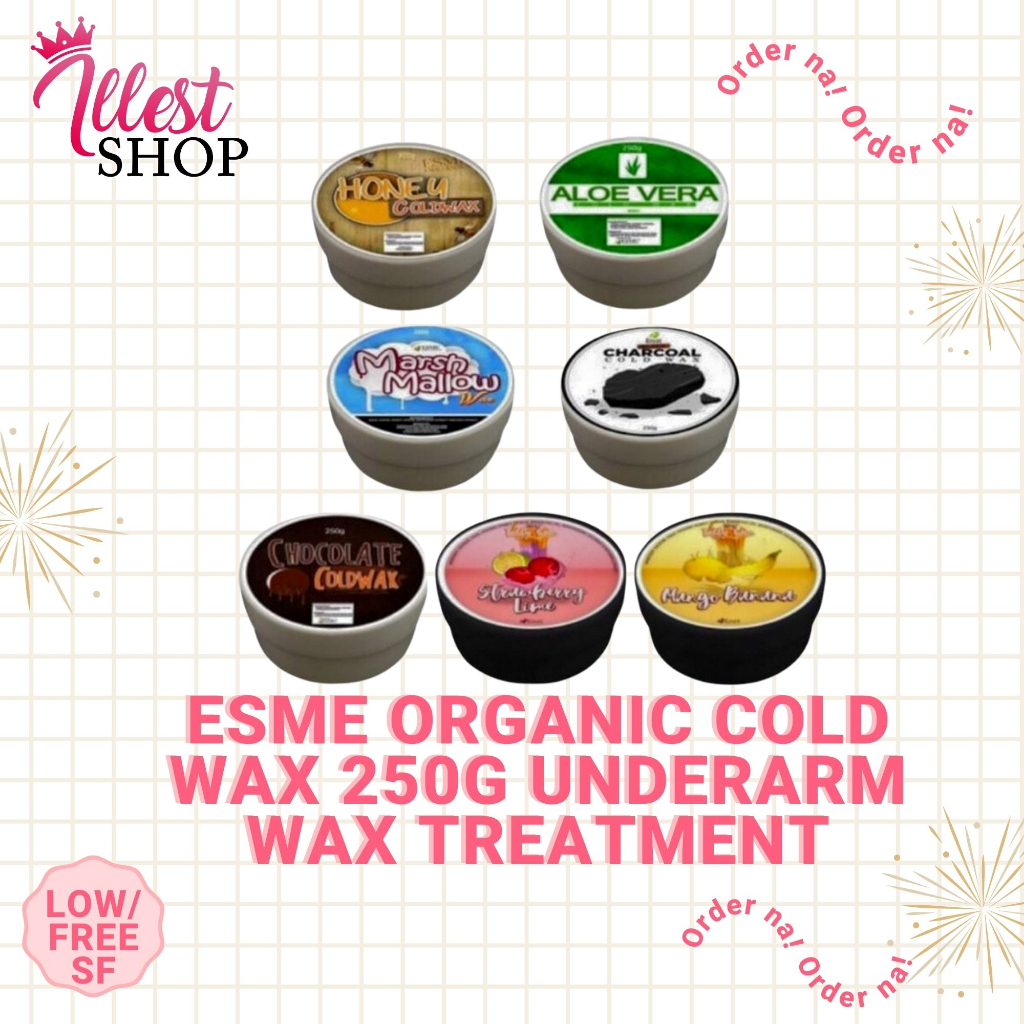 ESME Organic Cold Wax 250g Underarm Wax treatment | Shopee Philippines