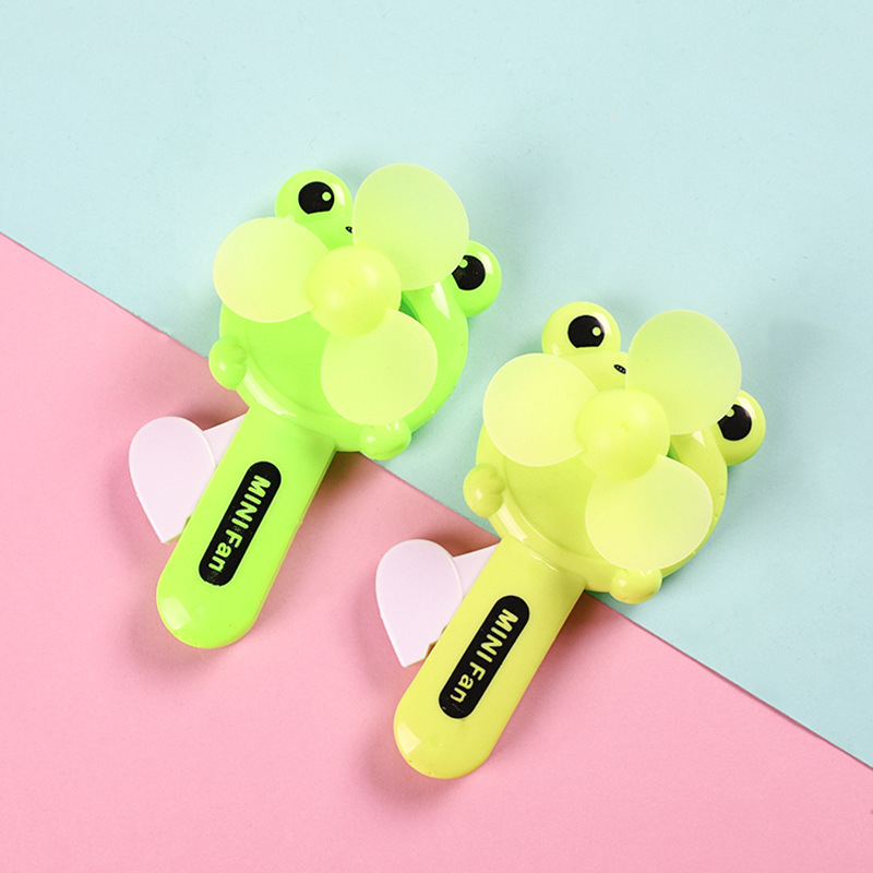 1PC Mini Cartoon Hand Fan Creative Pressure Fan Kid Toy(Color Random ...