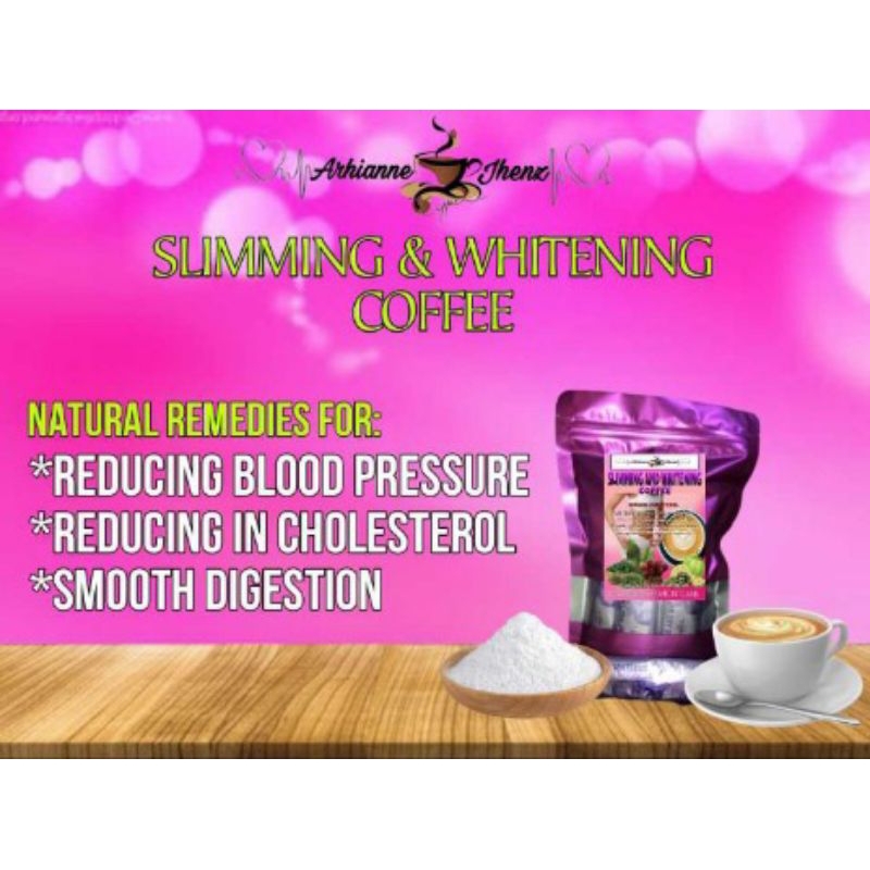 SLIMMING COFFEE 21G 10 SACHETS BY ARHIANNE JHENZ | Shopee Philippines