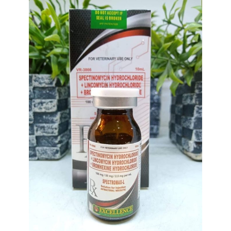 Spectromax -L with Bromhexine Hydrochloride (Solution for Injection10mL ...