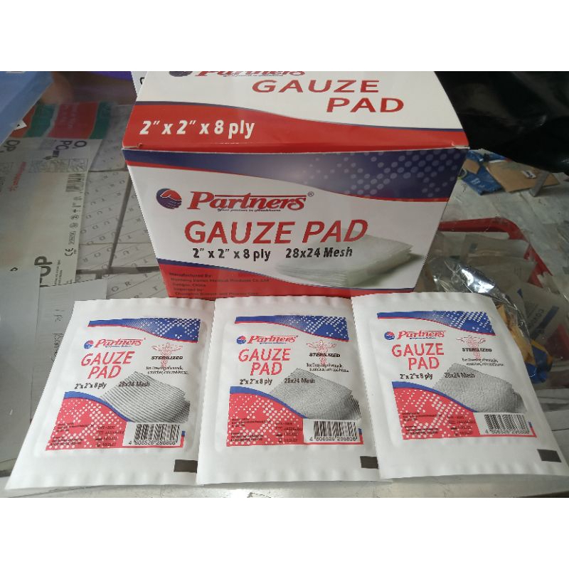 GUAZE PAD 2x 2x8plly 28x24 mesh(partners) | Shopee Philippines