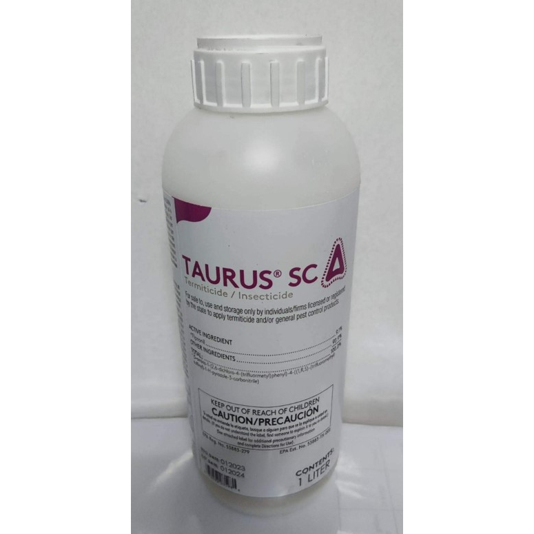 TAURUS SC FIPRONIL (SOIL POISONING TERMITICIDE, PRE & POST TERMITE ...