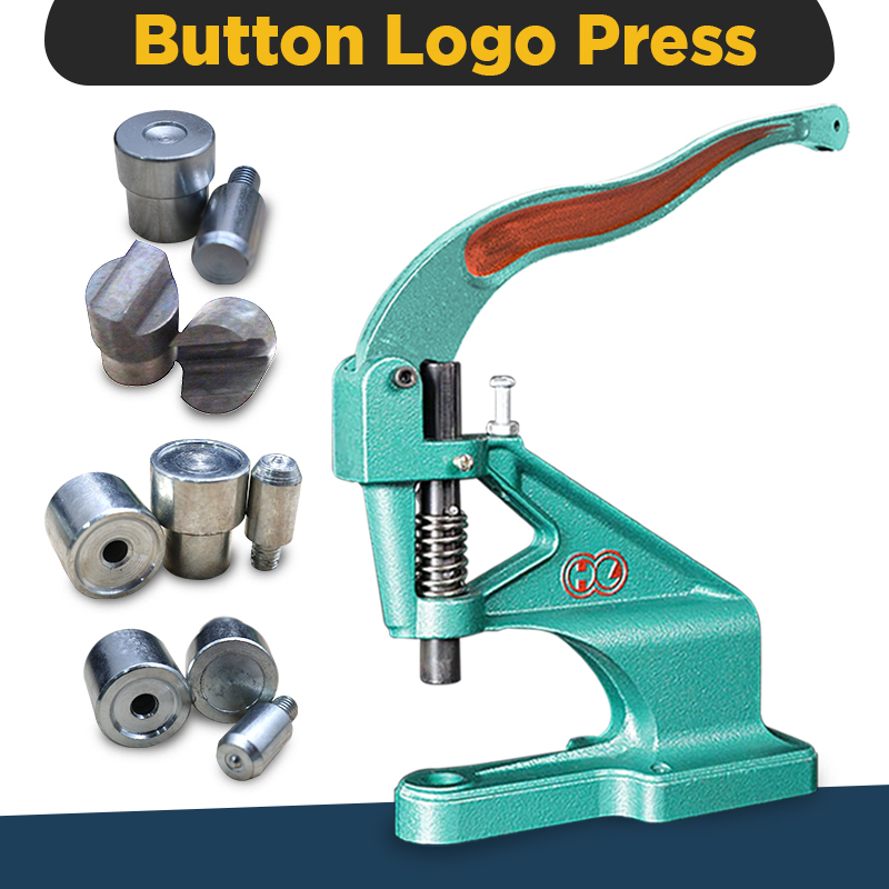 ID Lace Button Logo Press Body Only or with Mold (Green Color) | Shopee ...