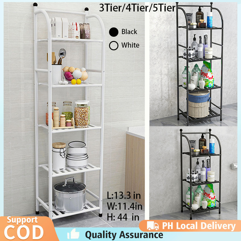3/4/5 Layer Bathroom Rack Storage Organizer Kitchen Storage Rack ...