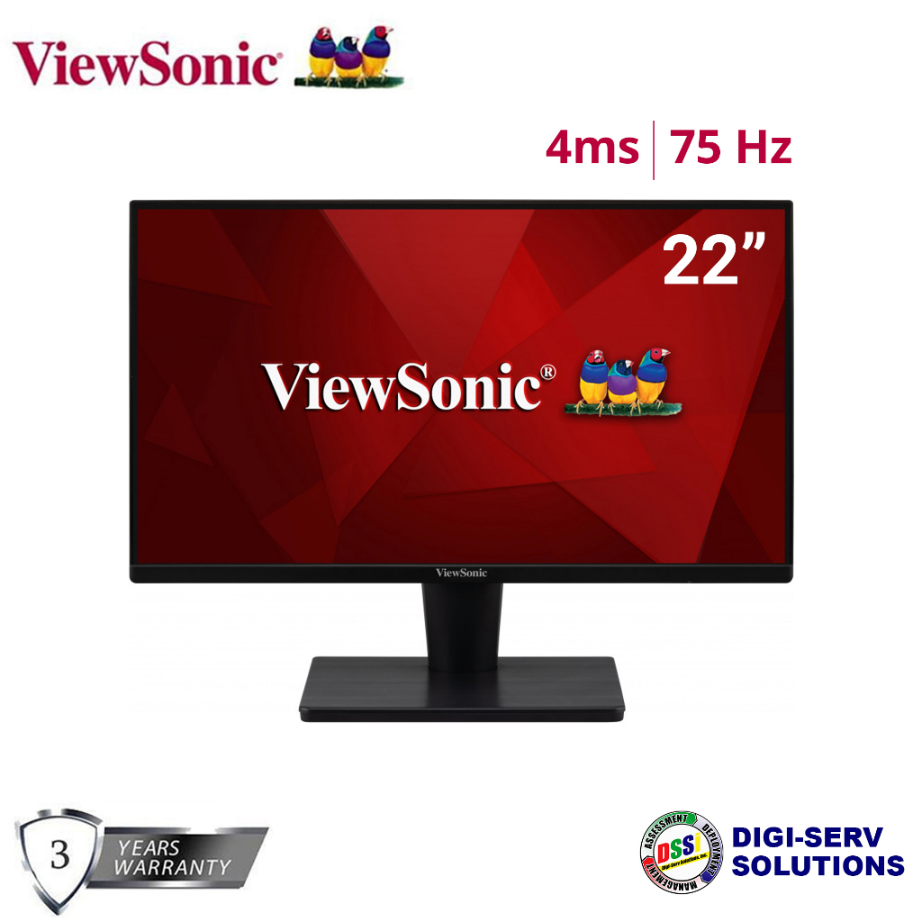 ViewSonic VA2215-H 22” Full HD 1080P Monitor, VA Technology, 75Hz ...