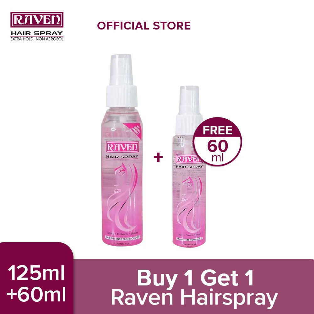 Raven 125ml Get free 1 60ml | Shopee Philippines