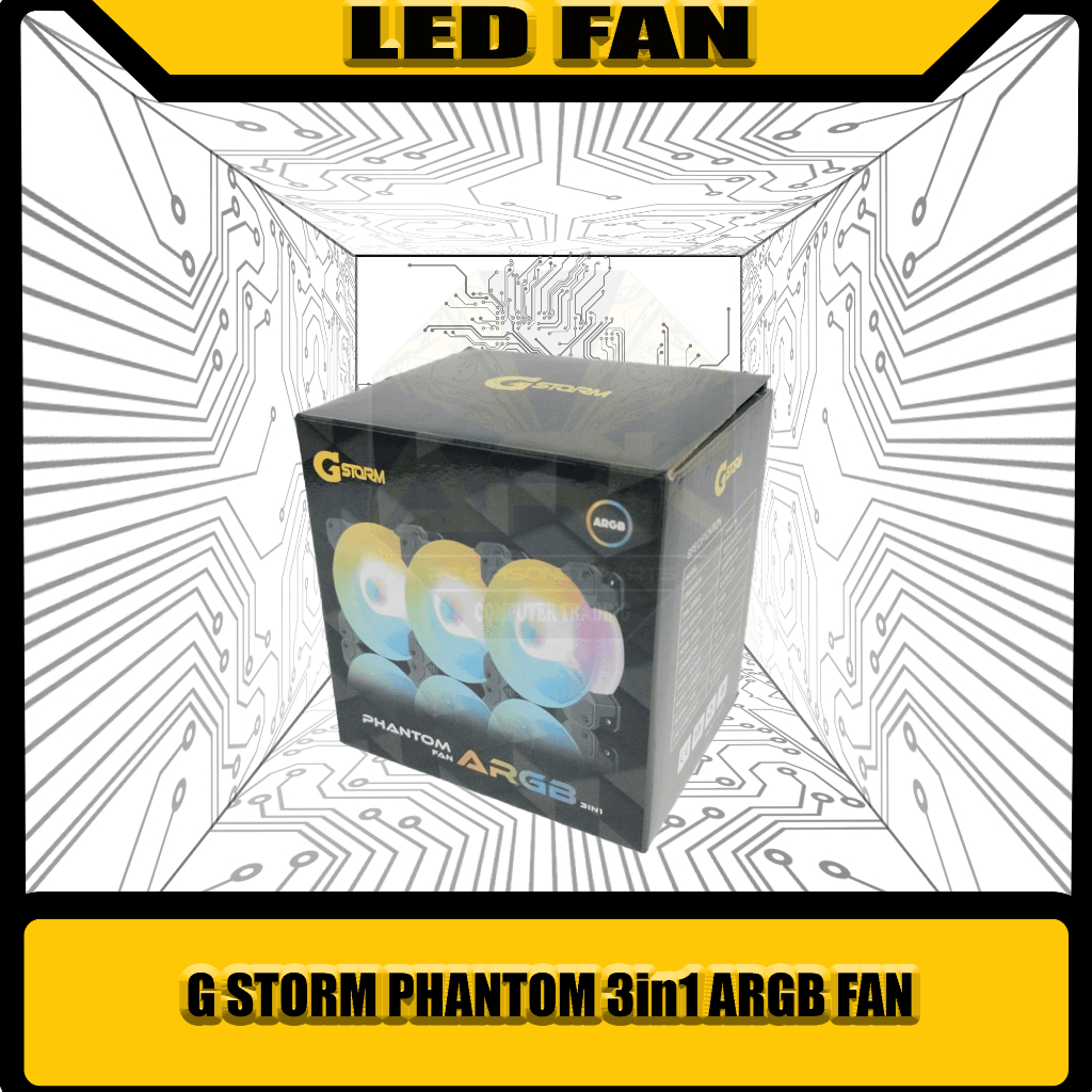 G-STORM PHANTOM ARGB 3IN1 Gaming Fan | Shopee Philippines