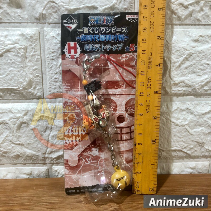 BANPRESTO One Piece Anime Keychains - Chopper, Boa, Sunny & Roger (per ...