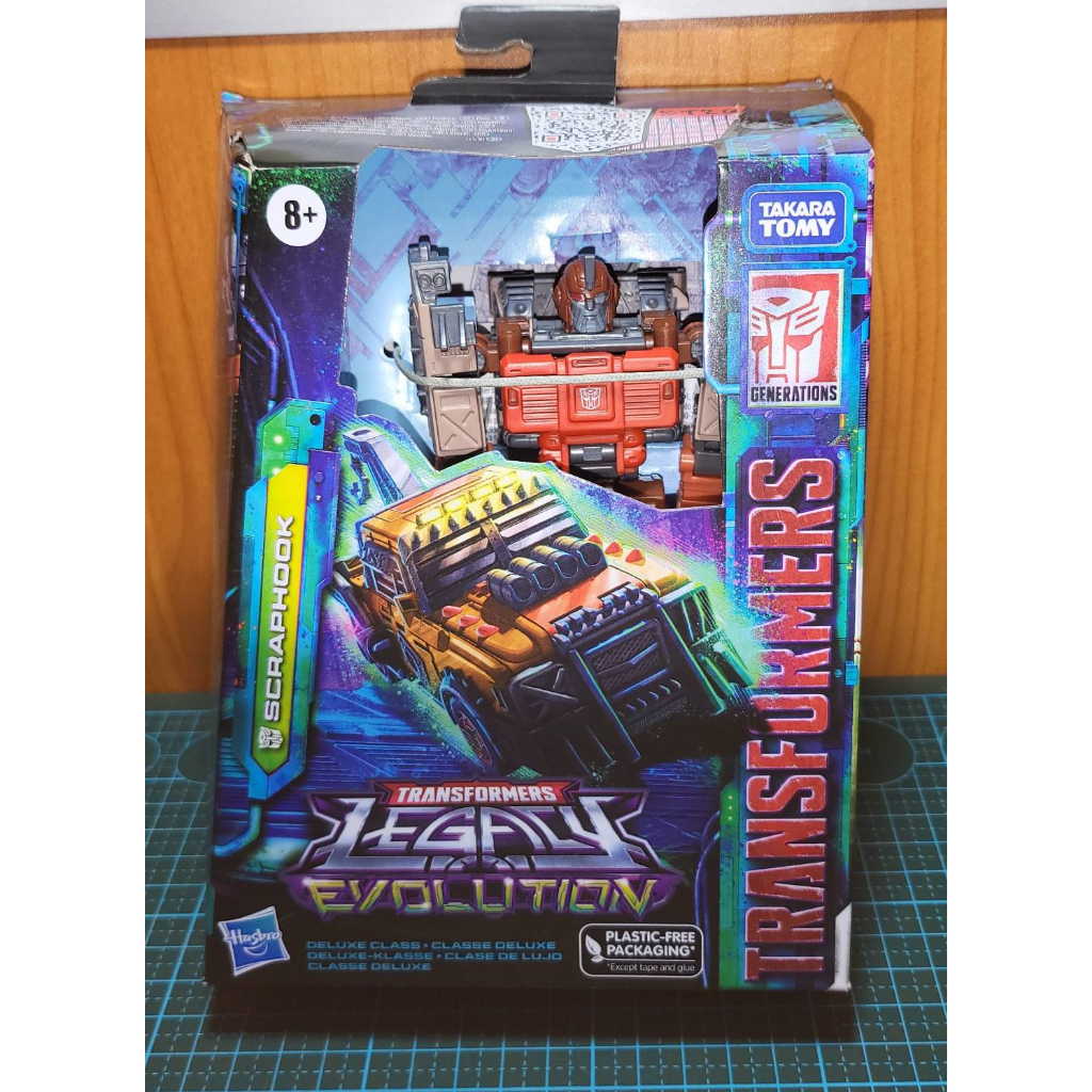 Transformers TF Legacy Evolution Scraphook (Deluxe Class Scrap Hook ...